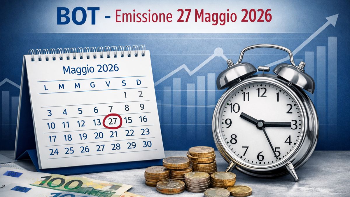 BOT in asta il 27 maggio 2026: caratteristiche, calendario e rendimenti ...